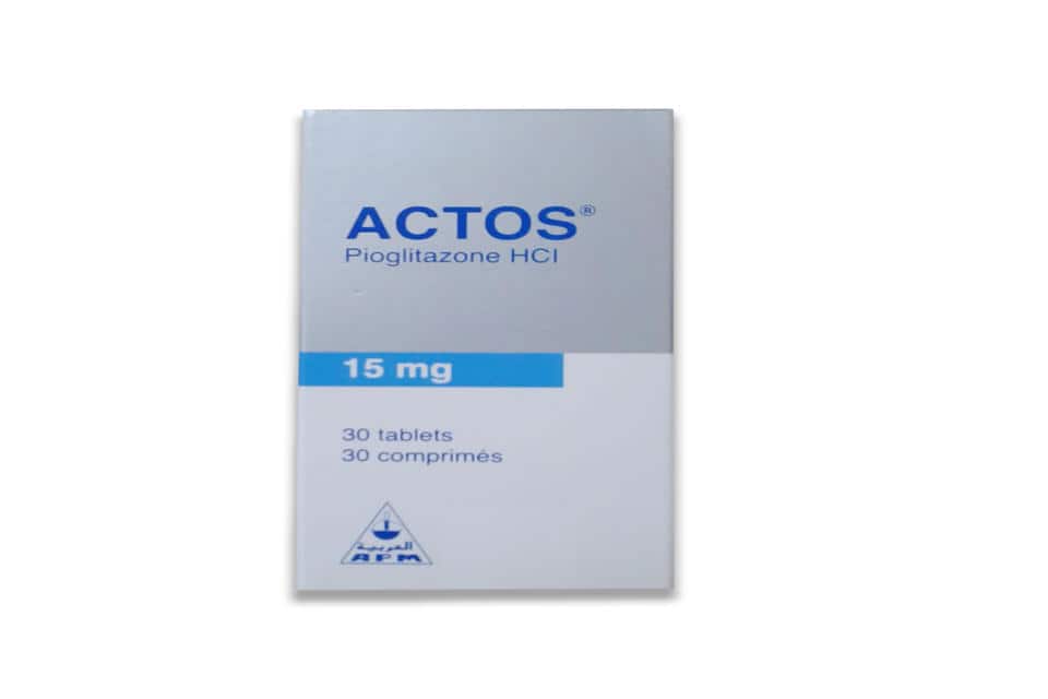ACTOS Pioglitazone Hydrochloride 15mg Tablet 30's price in the ...